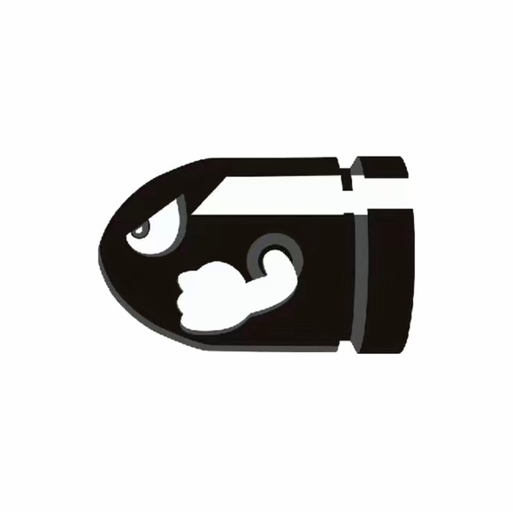 Other | 315 Decal Retro Pixel Video Game Mario Bullet Bill Sticker ...